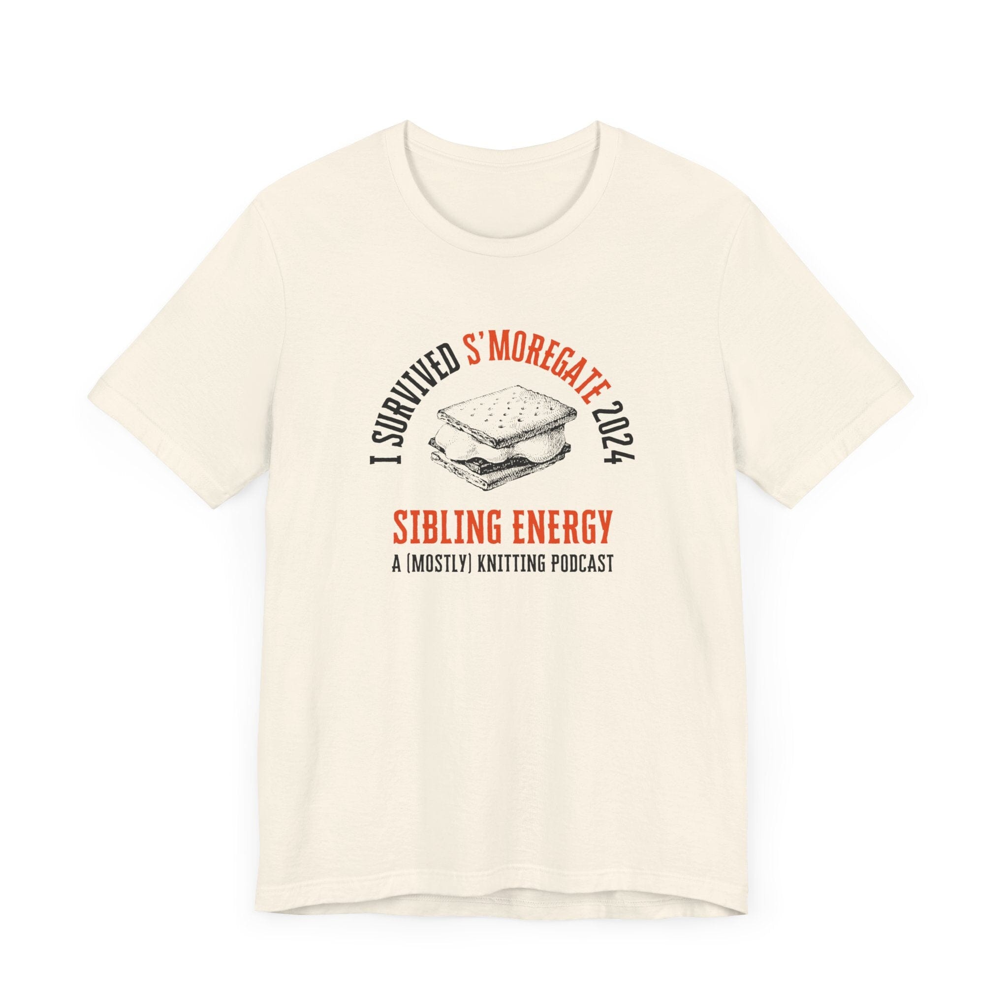 S'moregate 2024 Sibling Energy T-Shirt – Emtothethird Yarn Co.